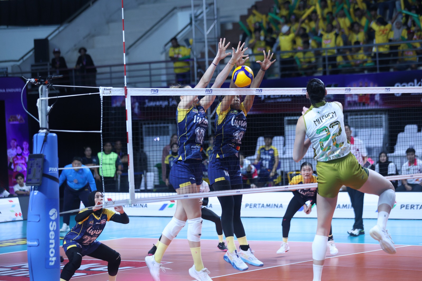 Gresik Phonska Plus Kembali Gagal Meraih Kemenangan di Malang - Proliga ...